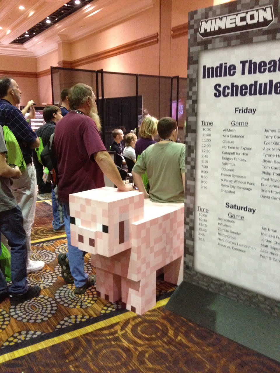 Greg Aronowitz: Minecon or bust!