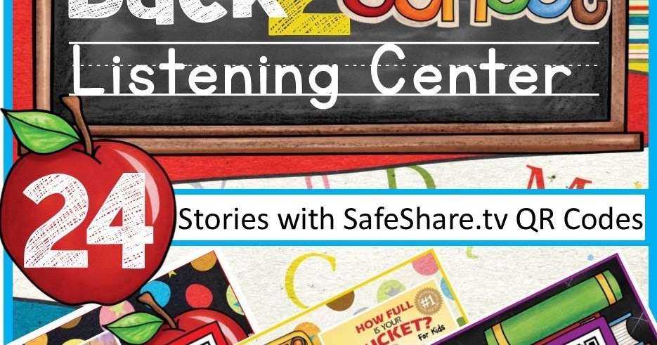 The K Files: The Back to School Listening Center with QR Codes