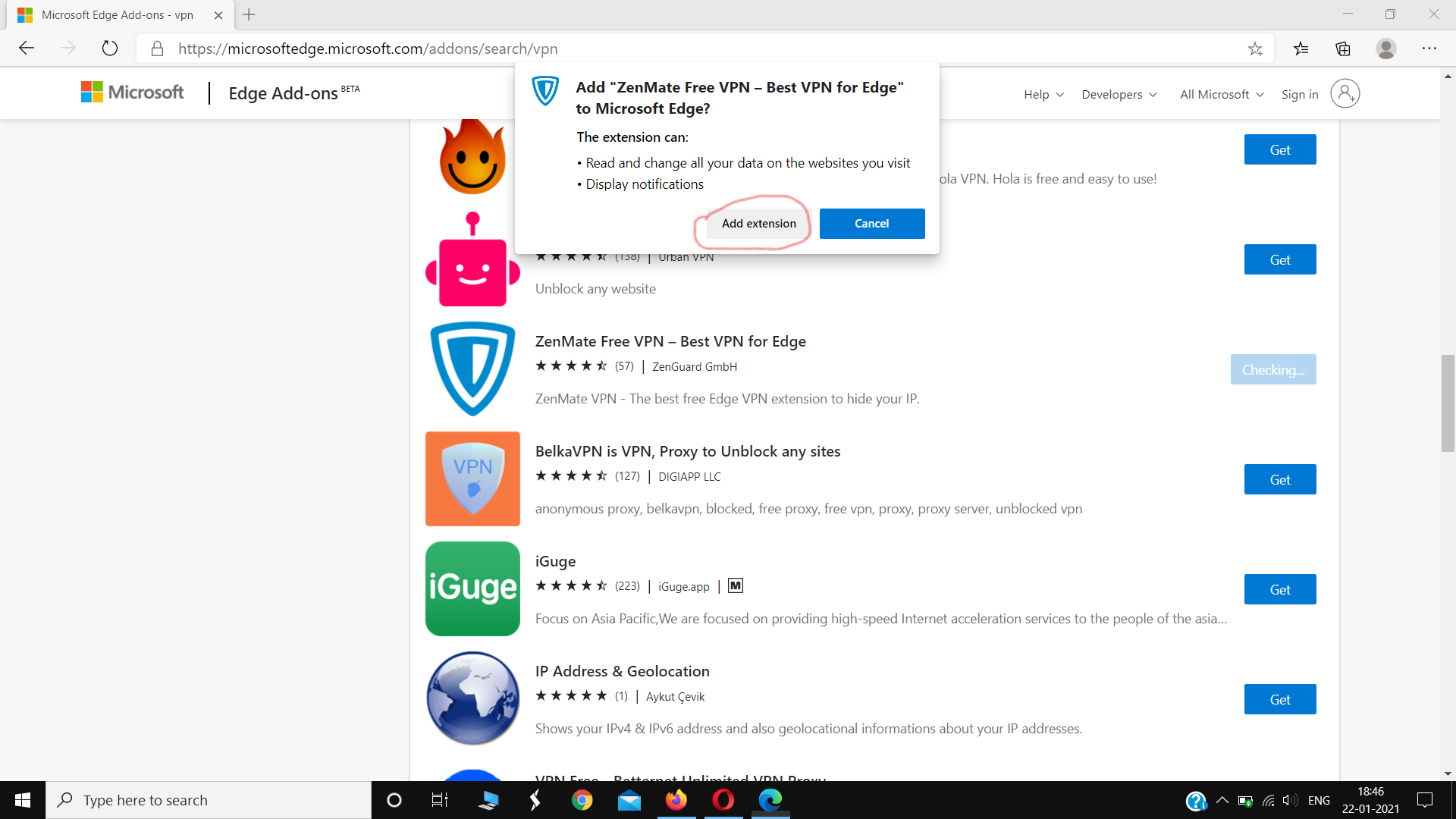 How to Install VPN In Microsoft Edge