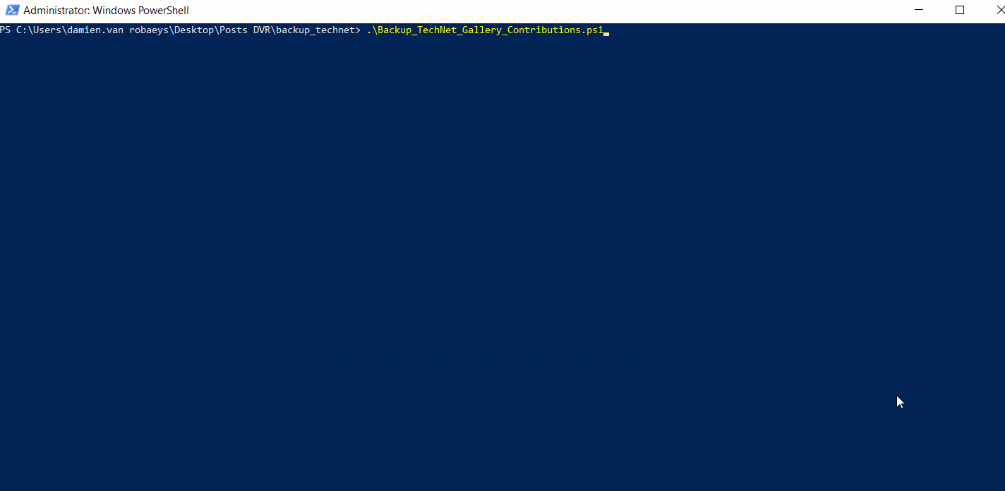 Backup your TechNet Gallery contributions and migrate them to GitHub ...