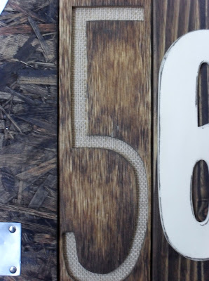 Home Frosting: Rustic Number Sampler