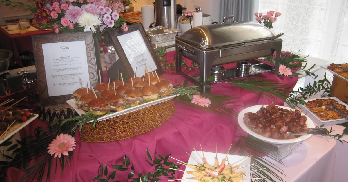 ideas para el buffet en una presentación de bodas o cumpleaños - Jadewoman