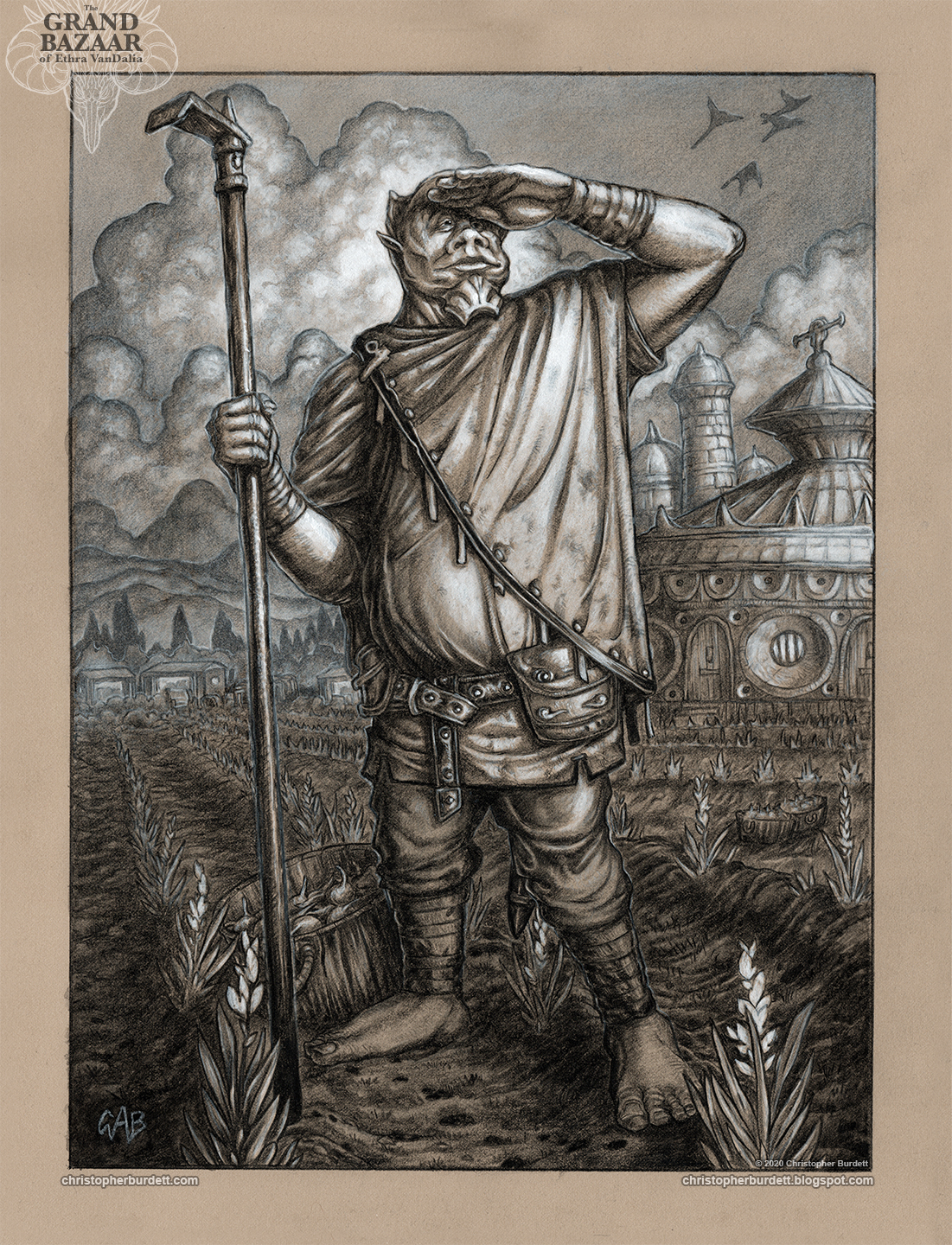 The DOODLES, DESIGNS, and aRT of CHRISTOPHER BURDETT: 2020