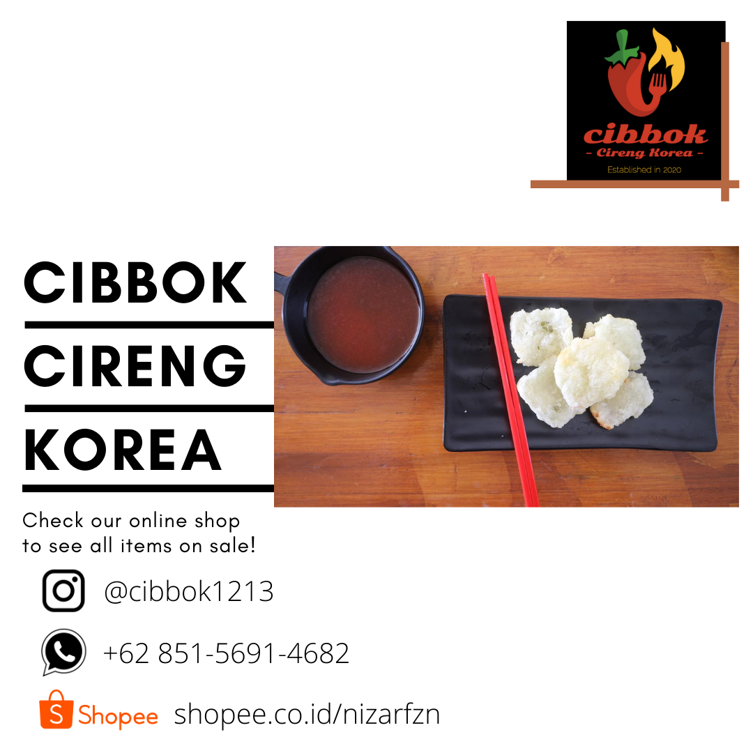 Cibbok Cireng Korea Saus Tteokbokki