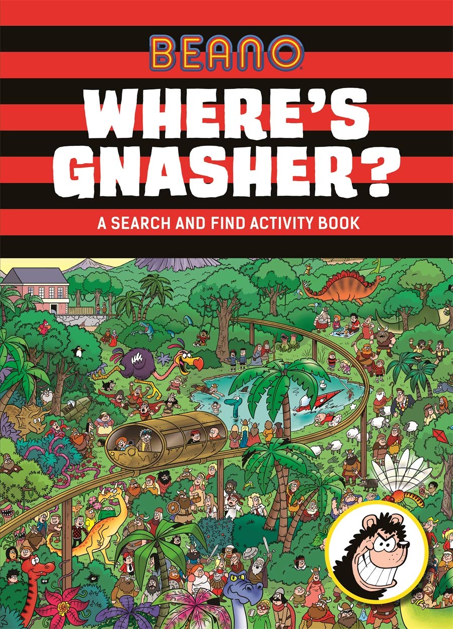 BLIMEY! The Blog of British Comics: Out now! WHERE'S GNASHER? New book ...