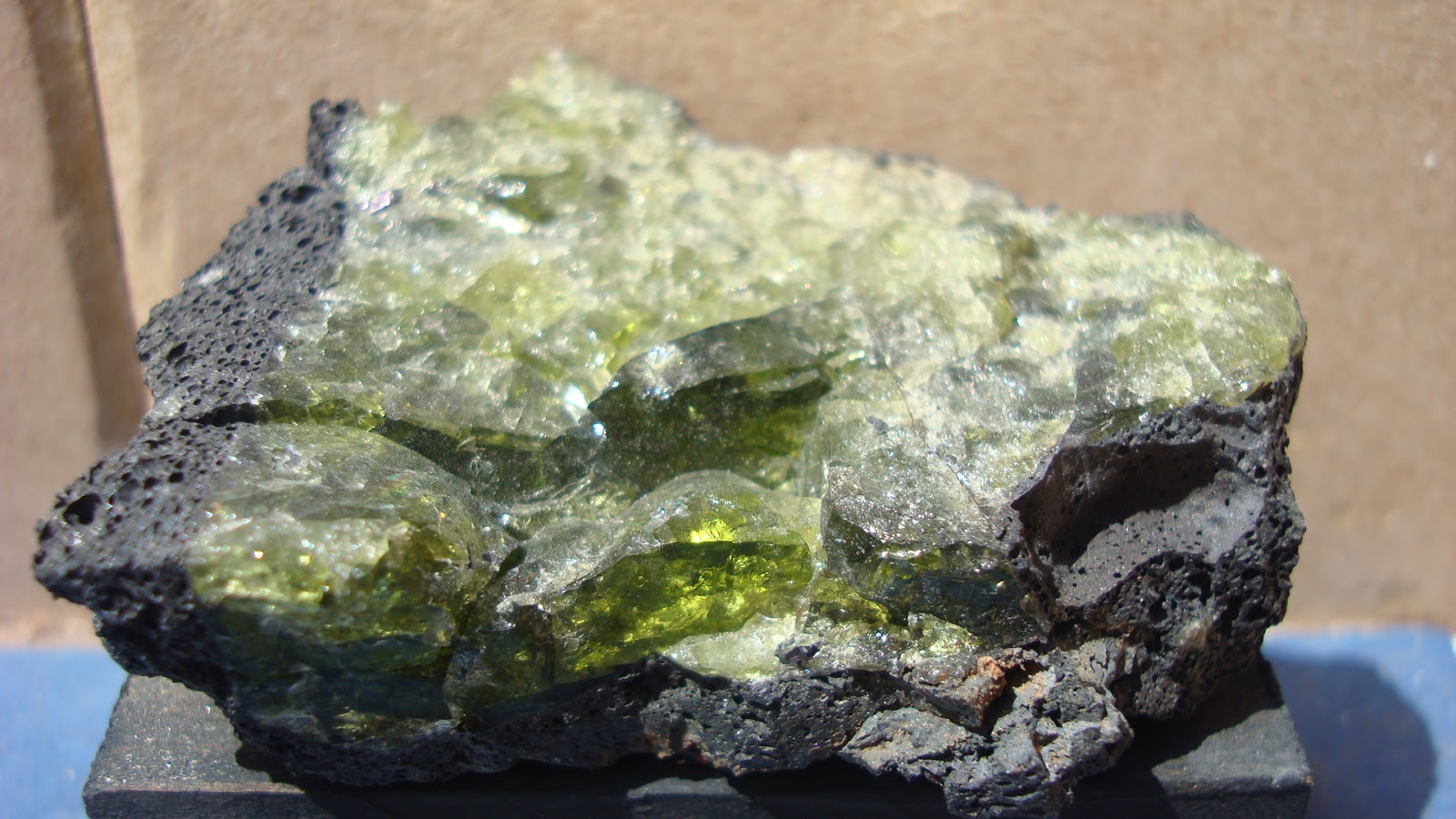 Minerales de Gran Canaria: Olivino de Lanzarote