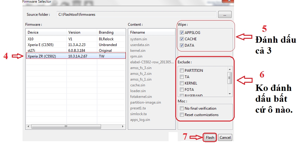 Hướng dẫn Flashtool Sony đơn giản nhất