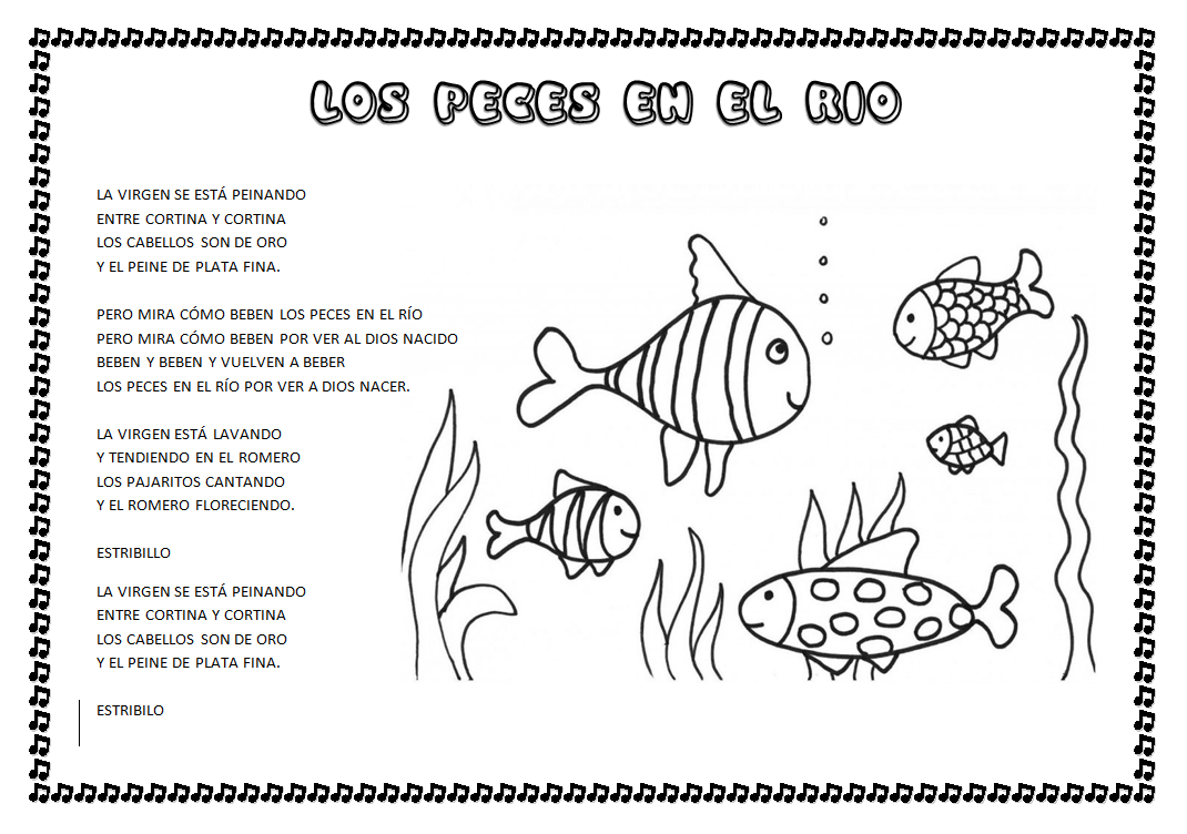 CANTORES INFANTILES: LOS PECES EN EL RÍO