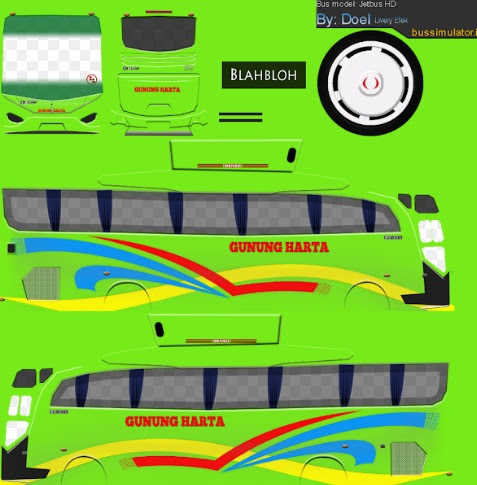 Download Livery Bussid Gunung Harta HD
