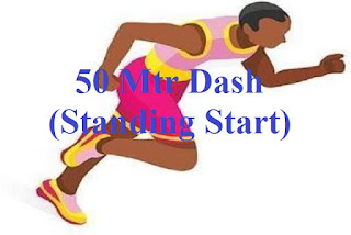 50 Mt Dash Standing Start Speed