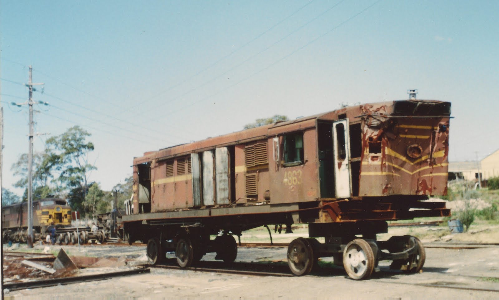 rusted2therails: Cardiff railway workshops open day 1987
