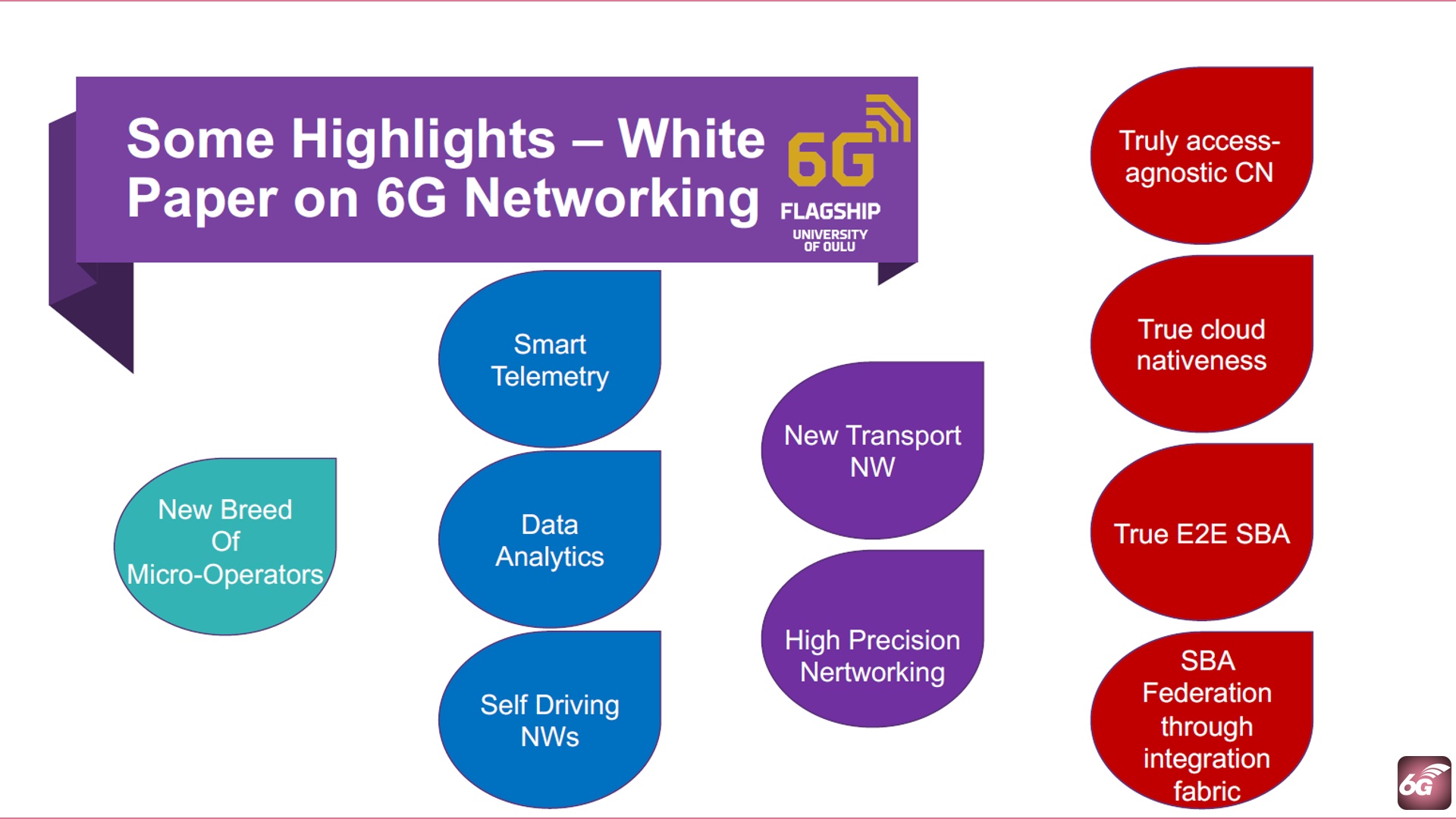 6G Flagship Webinar on 6G Networking