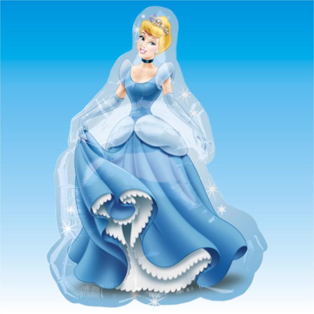 Cartoon Tattoo Pictures: Disney princess cinderella wearing blue dress ...