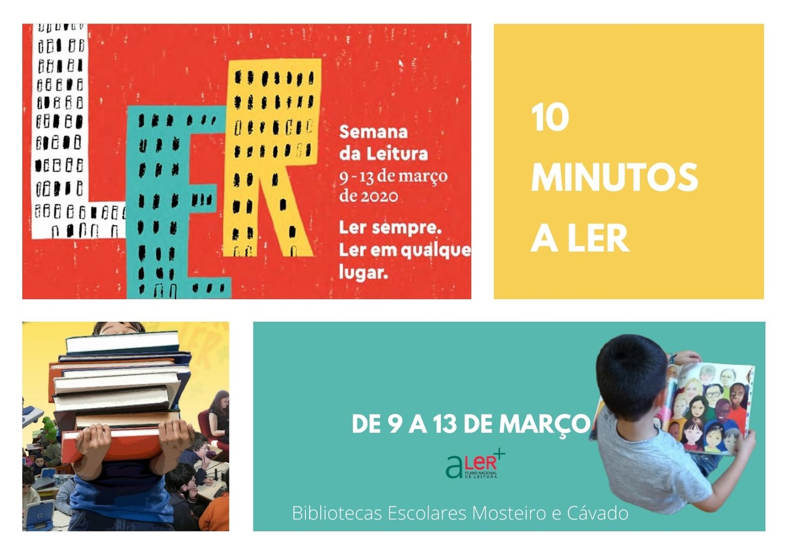 PROJETO aLER +: Ler, reler e criar - 2.º e 3.º ciclo