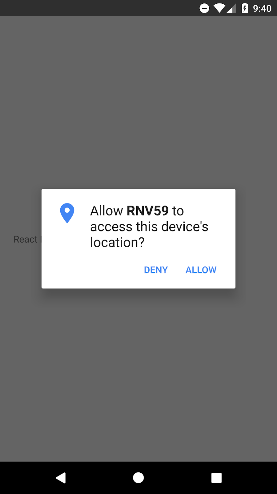 React Native Runtime Permissions Request Android Example Skptricks