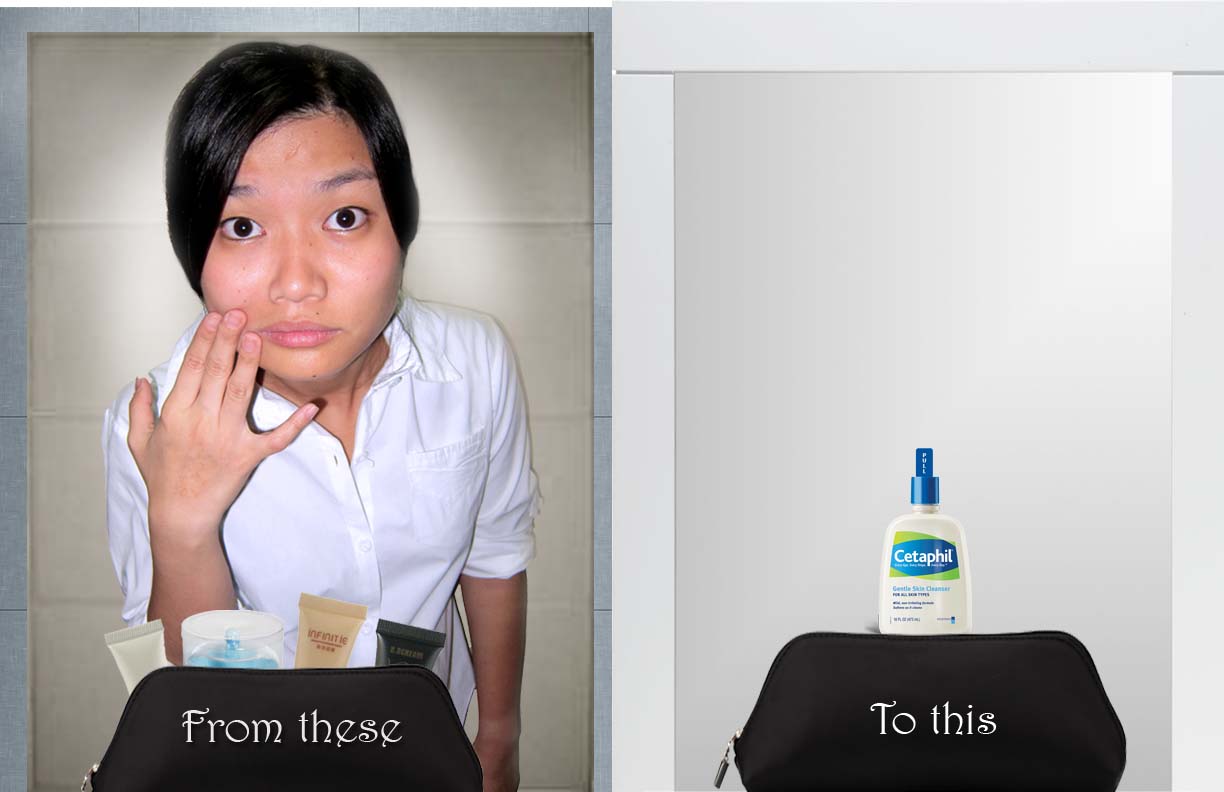 Functions & Frameworks: Cetaphil Print Ad Campaign