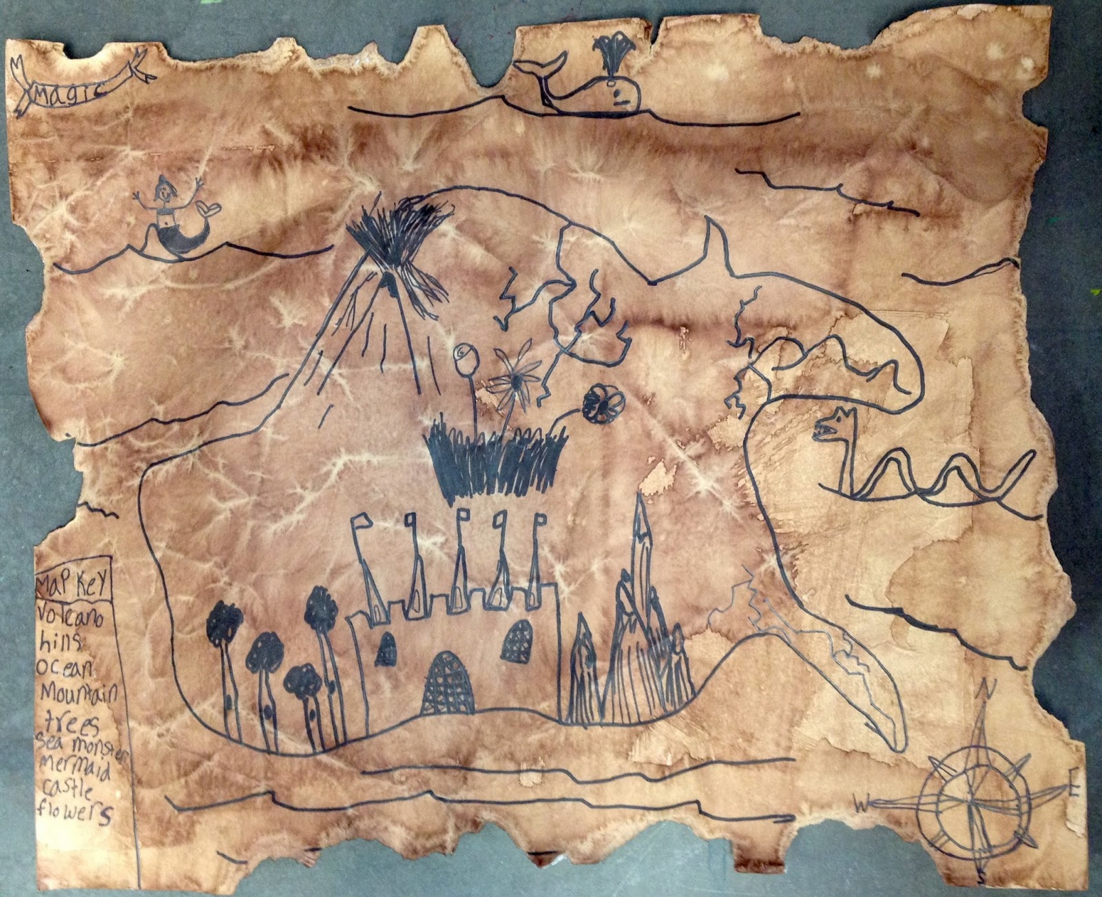 Bailey Elementary Art: 3rd Grade- Maps of an Imaginary Place