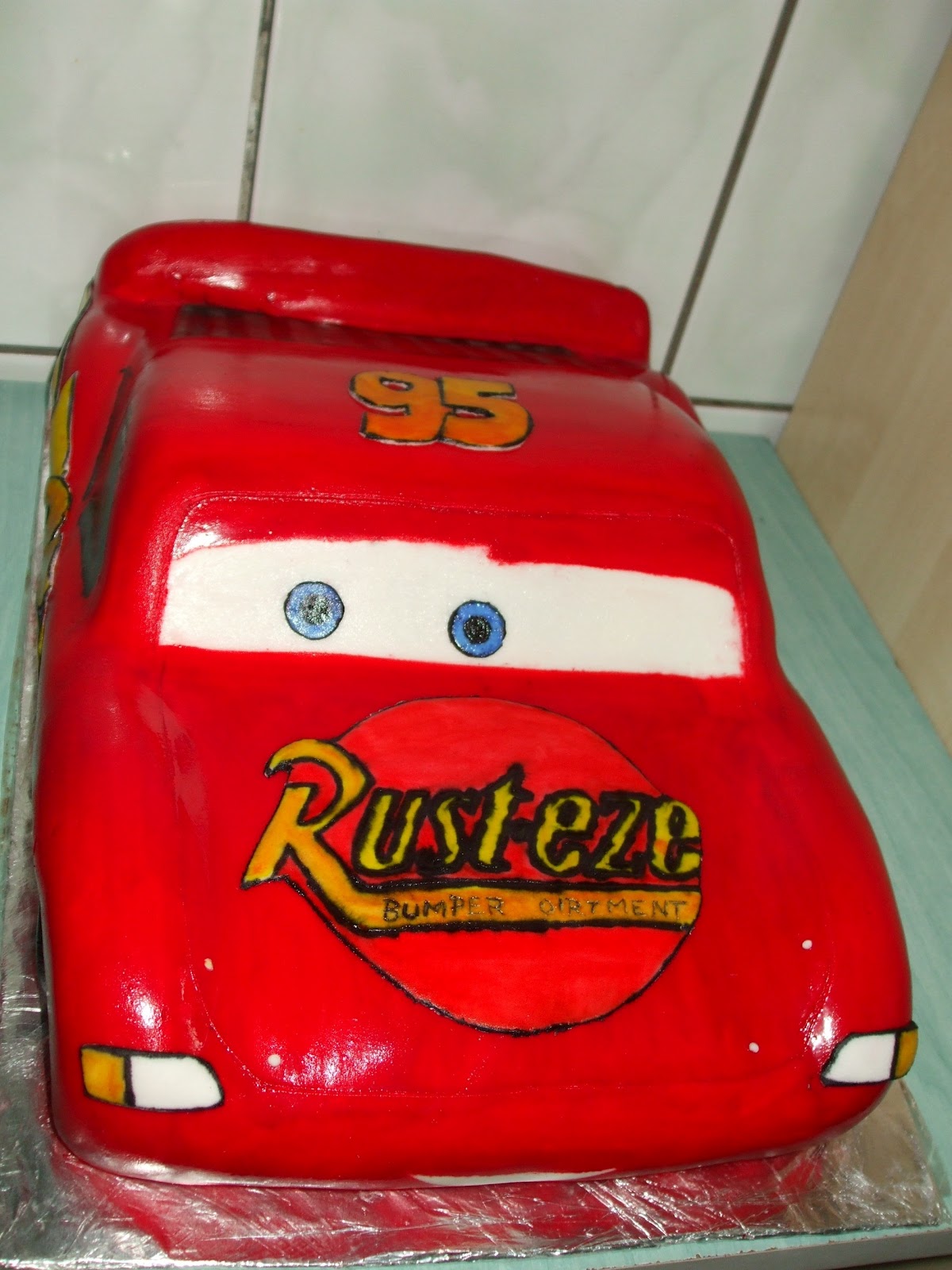 Torturile mele: Tort fulger Mcqueen