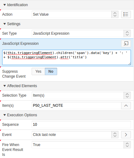 Grassroots Oracle: Show report tooltip as notification