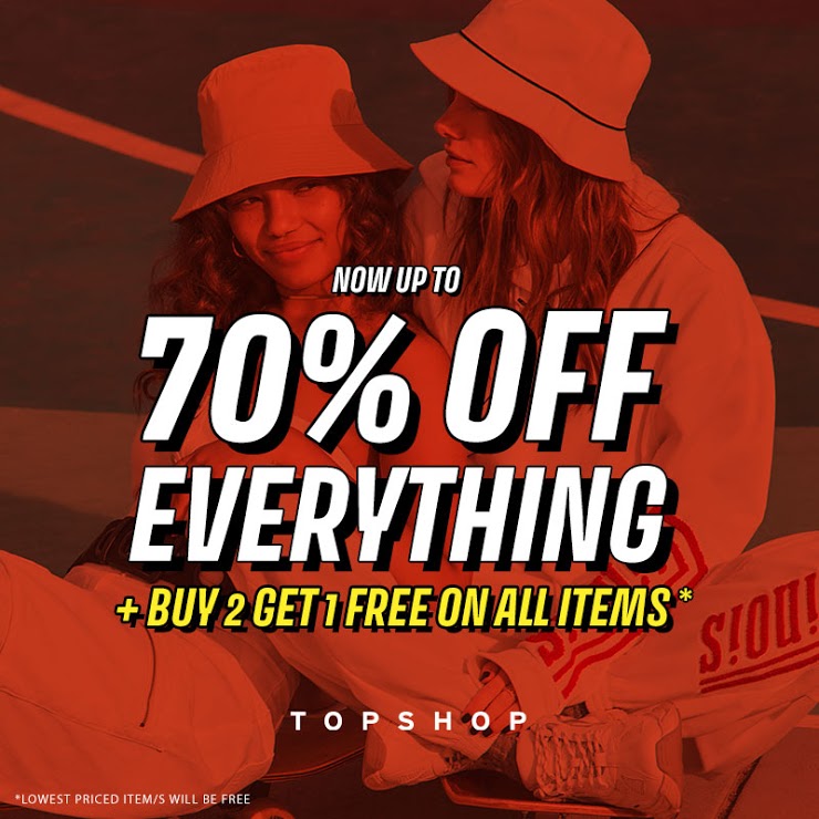Manila Shopper: Topshop, Topman, Dorothy Perkins 70% OFF Everything ...