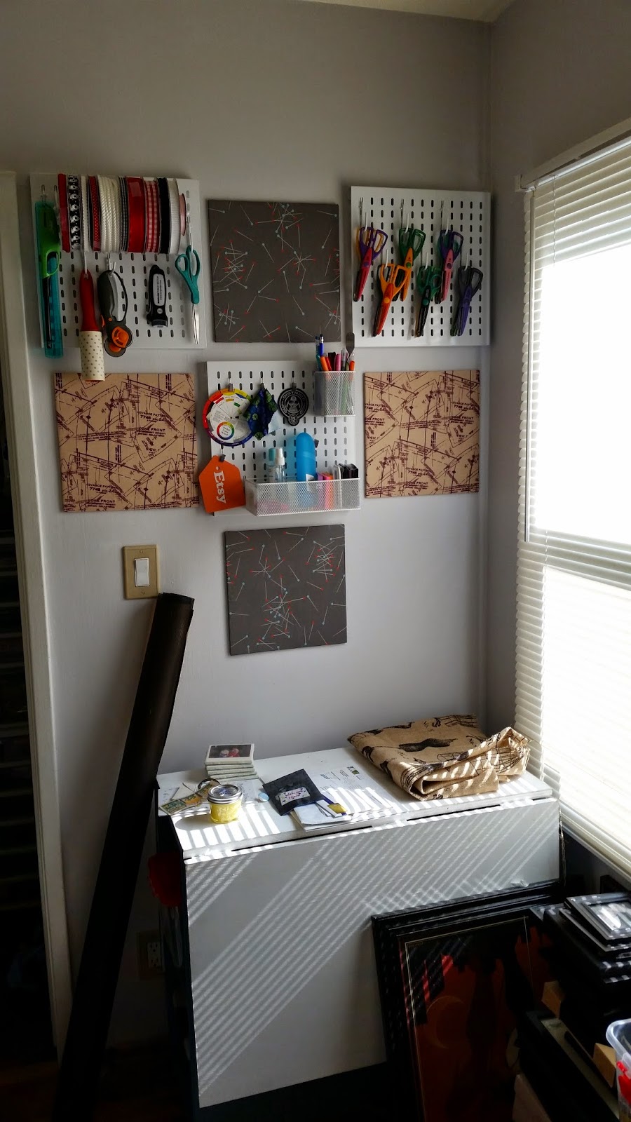 Sew it Seams by Janelle..: Sewing room reveal