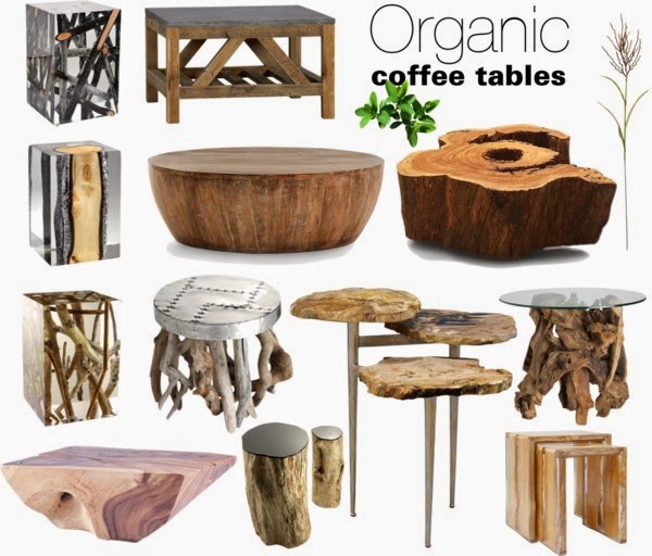Organic Wood Coffee Tables - Nature Whisper