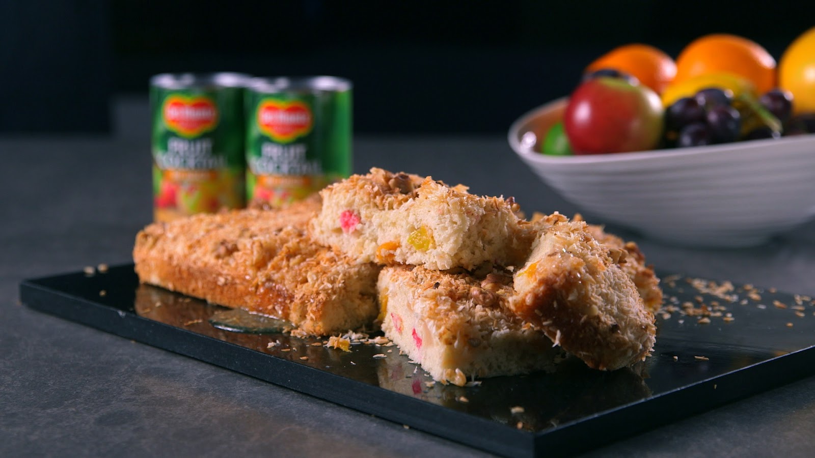 Fruit Cocktail Cake Bars: Cakes You Can Make All Year - Claire Justine