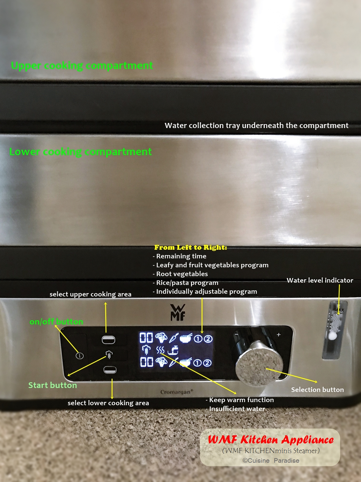 [Review] WMF KITCHENminis Steamer - 福腾宝电蒸锅