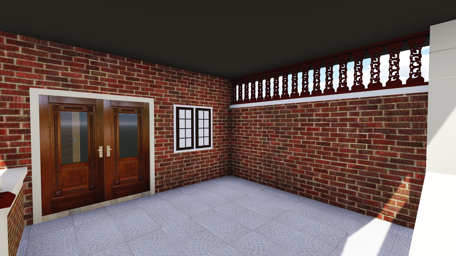 AMPTECH interior design : RUMAH BATA MERAH