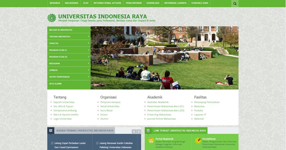 Download Gratis Web Portal Kampus Responsive dengan Codeigniter 3.x Support PHP 7 | Download ...
