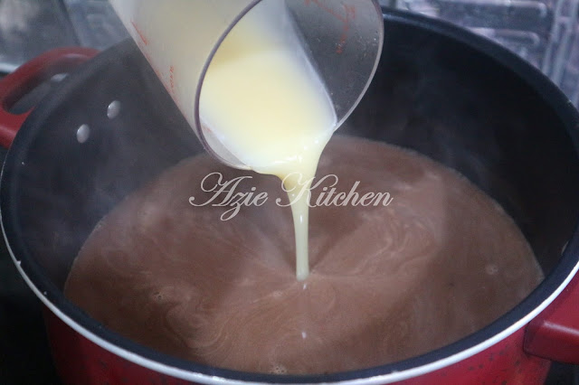 Agar Agar Milo Yang Sedap - Azie Kitchen