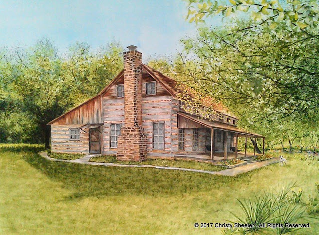 She Must Make Art : The Ivy Ranch on the Brazos River: An Art Commission