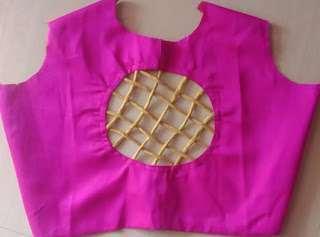 Simple Net Blouse Design | जाली वाले ब्लाउज की डिज़ाइन | How to Create ...