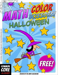 Classroom Freebies Too: Math, Colors, Scissors - 001 - Halloween - FREE ...