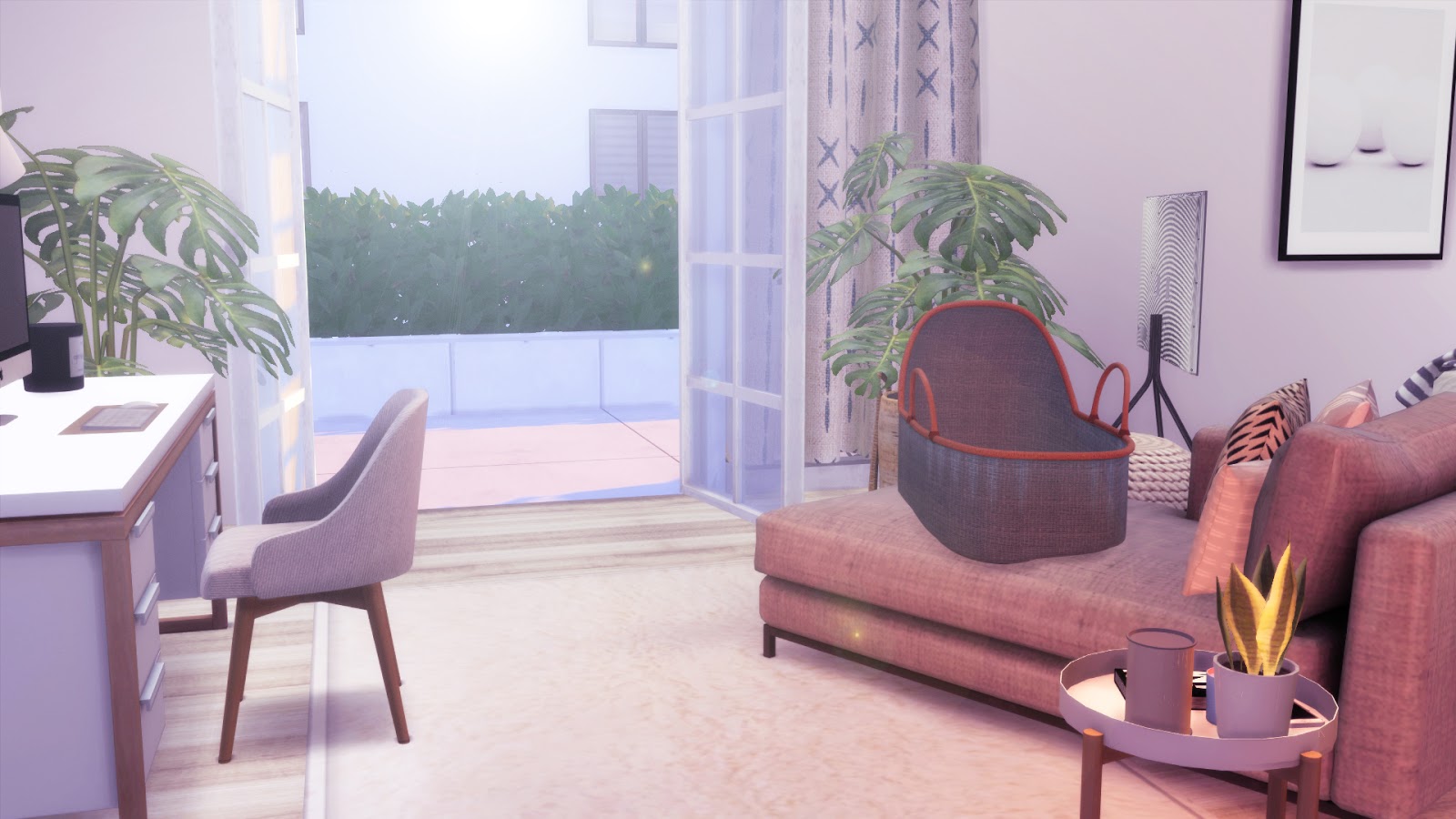 SIMS 4 - FAMILY COZY APARTMENT - DL + CC - Bárbara Sims