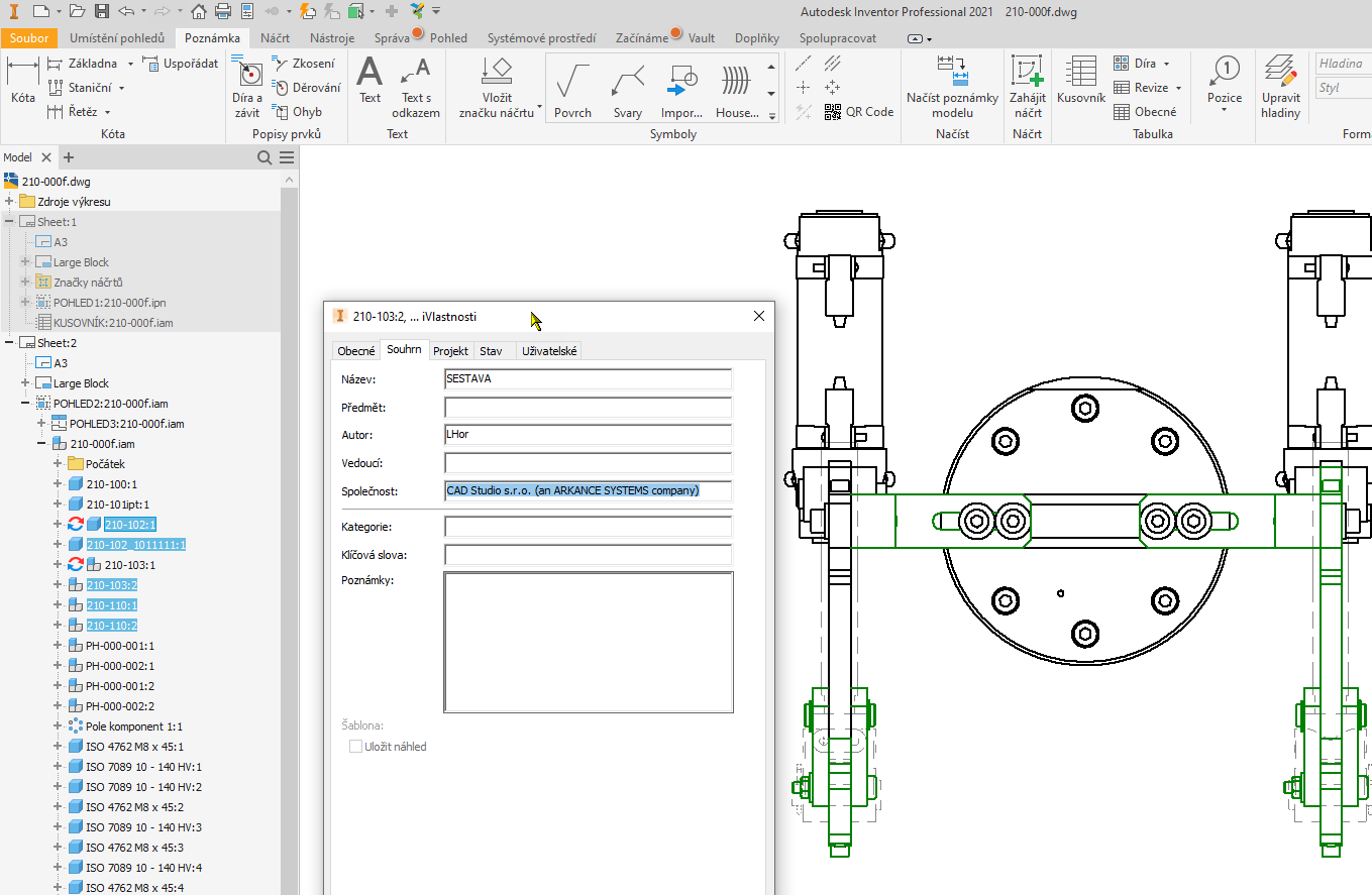 Inventor guru: Autodesk Inventor 2021.1 - co je nového