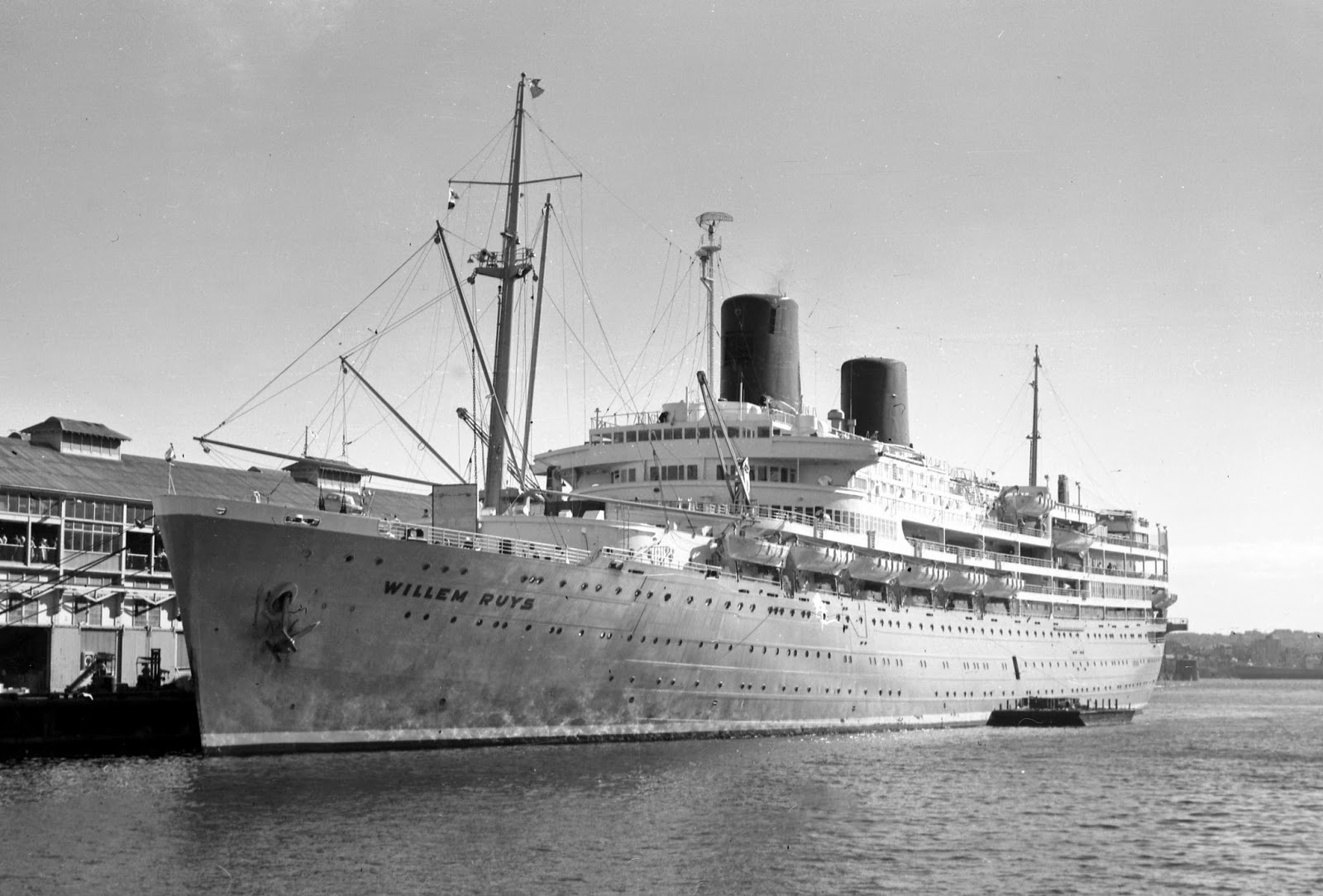 Ocean Superliners: SS Willem Ruys was a Dutch liner, building began in ...