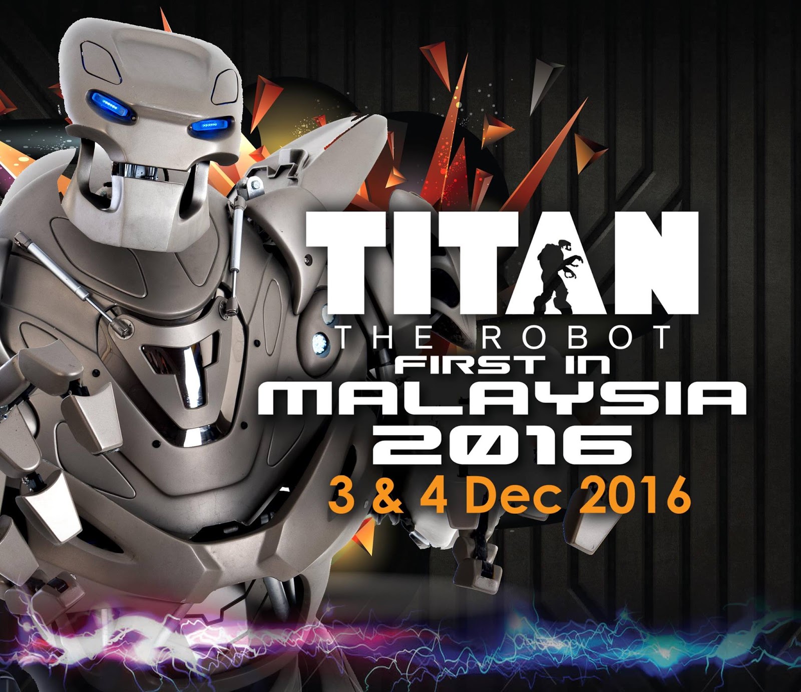 儀在1102: 【Titan The Robot泰坦机器人】本周末首度空降大马，于吉隆坡蕉赖利双广场与你近距离接触