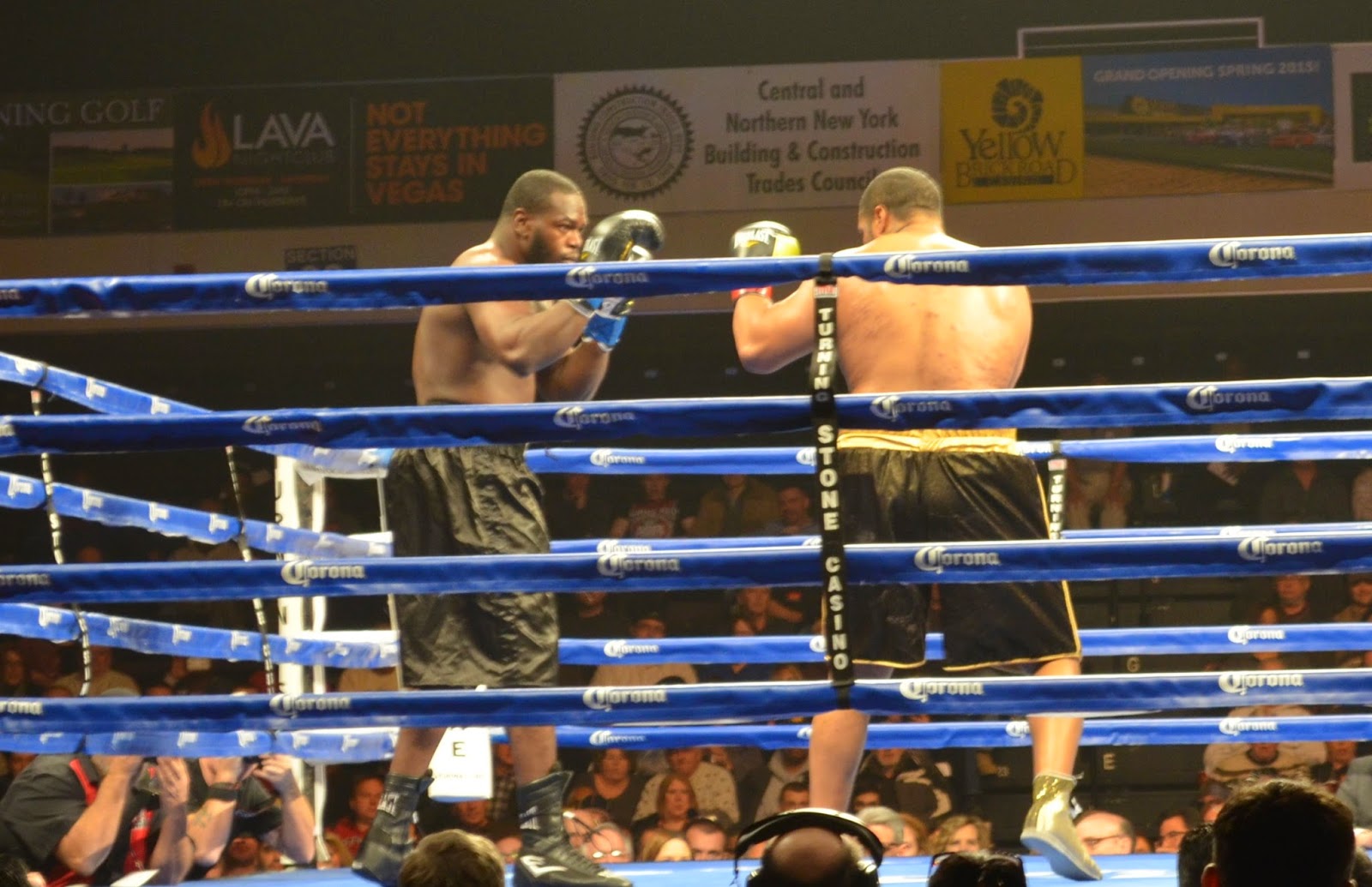 Wendy's trip log: ESPN Friday Night Boxing