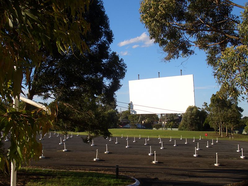 Sydney - City and Suburbs: Bass Hill, drive-in cinema