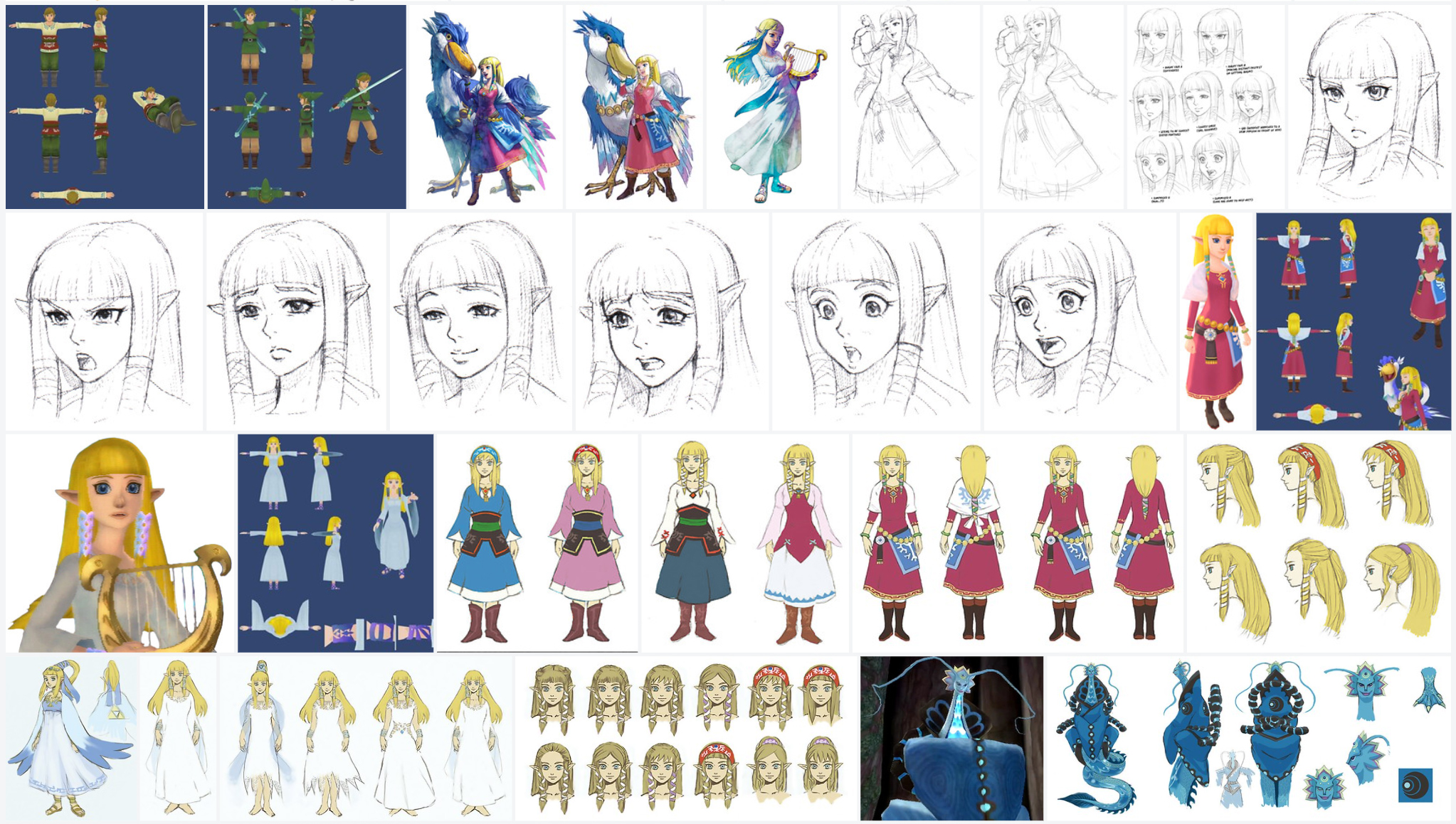 The Skyward Sword Official Art Gallery Collection is Massive- And Still ...