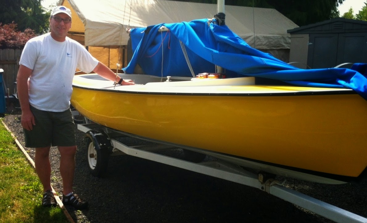 Tanzer 16: Tanzer 16 Hinged Mast -- Part 1 --extra mast & finding the hinge