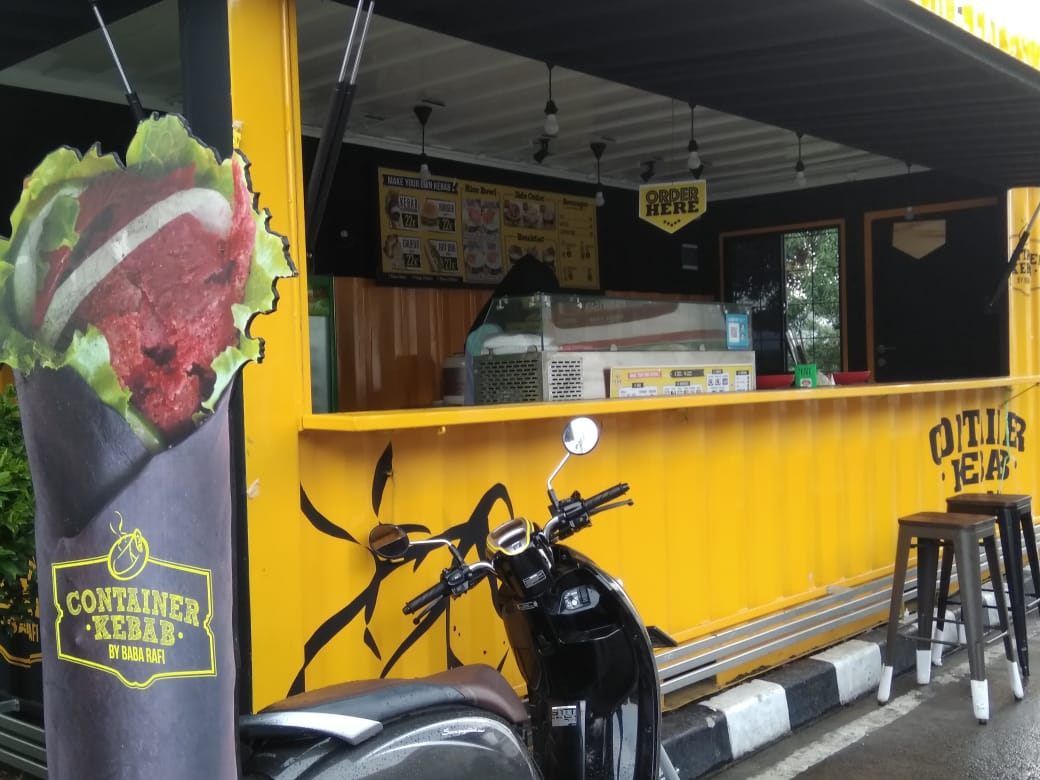 Review Container Kebab By Baba Rafi (Tangerang); Masih Tetap Enak