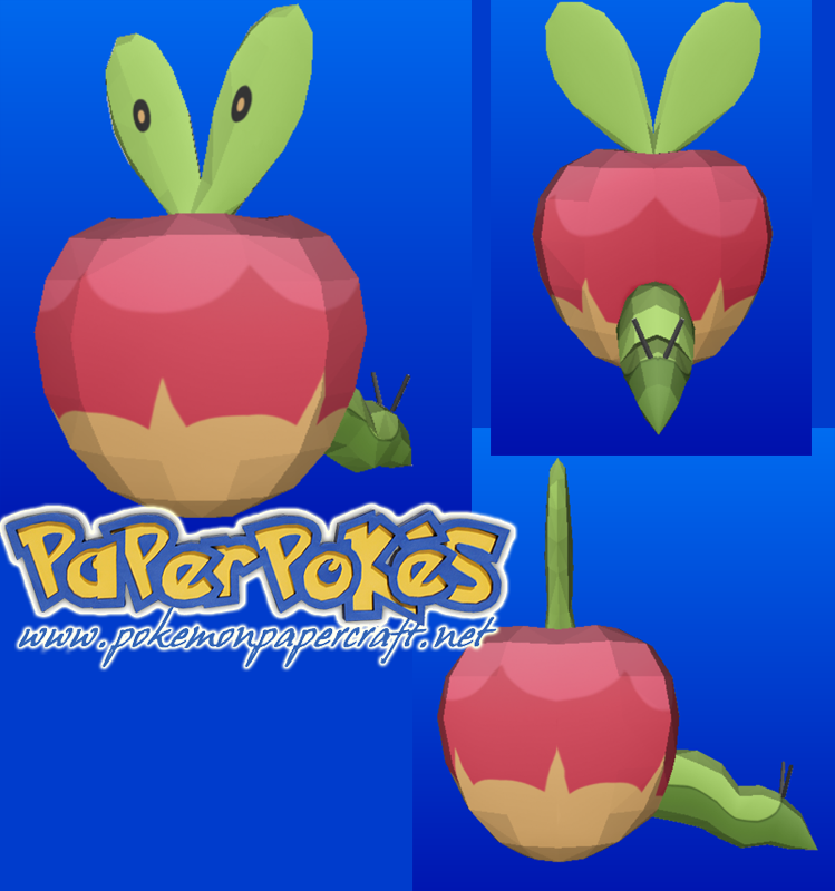 PaperPokés - Pokémon Papercraft: APPLIN