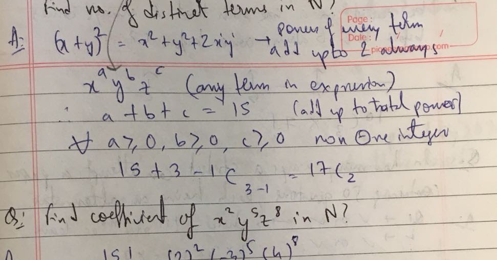 Where Hrisav Blogs!: Coefficients - PnC