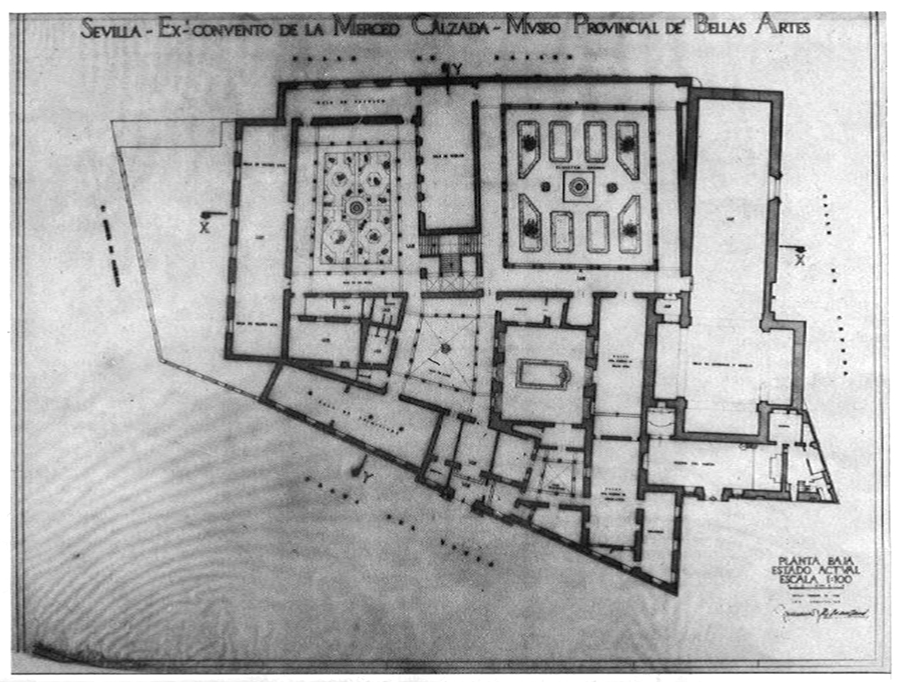 El Museo de Bellas Artes de Sevilla en el antiguo convento de la Merced ...