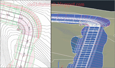 Using the Drawing Area on AutoCAD Civil 3D - AutoCAD Civil 3D Tutorials