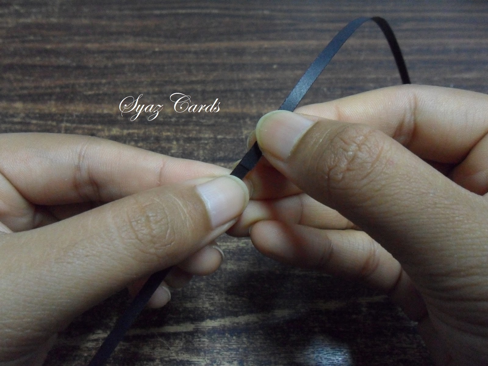 Syaz Cards: Termitaria flower tutorial