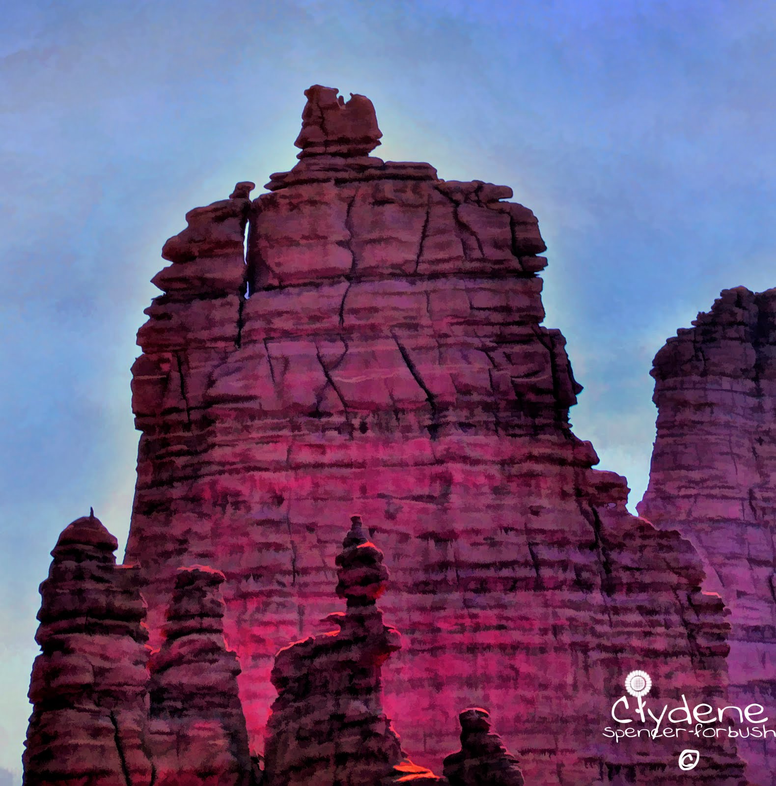 Skunk Hollow: Snap shots of Southern Utah - Fisher Towers