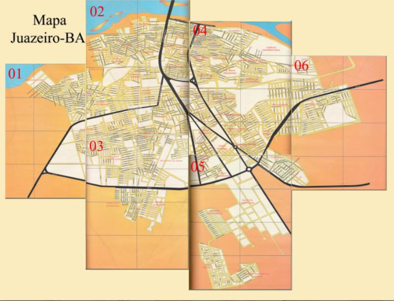 Fotos de Juazeiro da Bahia: Mapa da Cidade